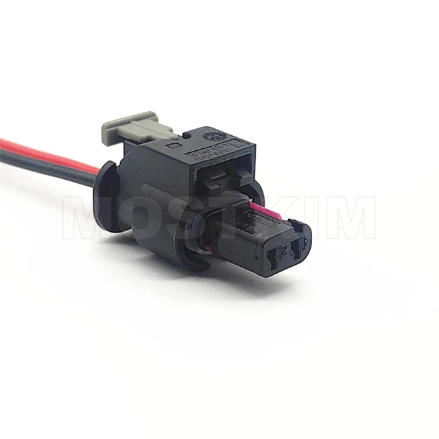 2-PIN A/C COMPRESSOR Connector Pigtail Plug Fit For GMC Yukon 2015-2020 ...