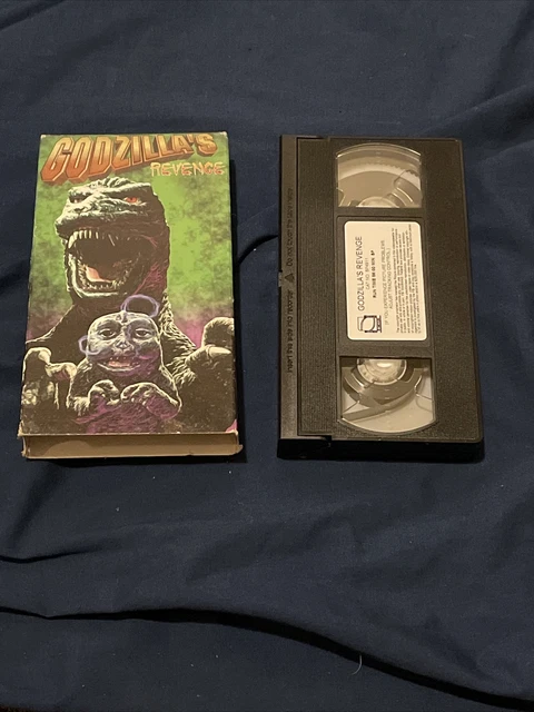 GODZILLA'S REVENGE DIGITALLY Remastered Widescreen Version VHS Gojira ...