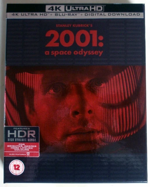 2001: A SPACE Odyssey - 4K Ultra Hd Uhd & Blu-Ray Ltd Edition - Stanley ...