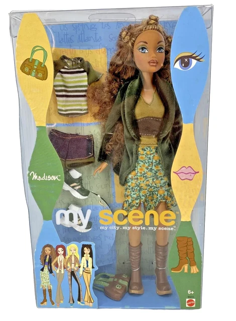 BARBIE MATTEL MY Scene Back To School Madison 2003 New In Original Box ...
