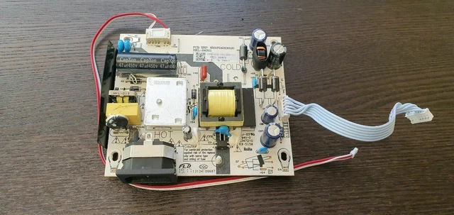 MSI OPTIX G241VC Monitor Power Supply Board PCB ERP: 6501P240100120 HKL ...