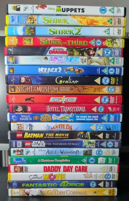 21X KIDS FAMILY DVD Bundle - Children's Movie Collection Lot £6.99 ...