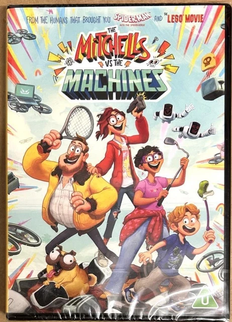 THE MITCHELLS VS. The Machines Danny McBride 2021 DVD Top-quality £2.83 ...