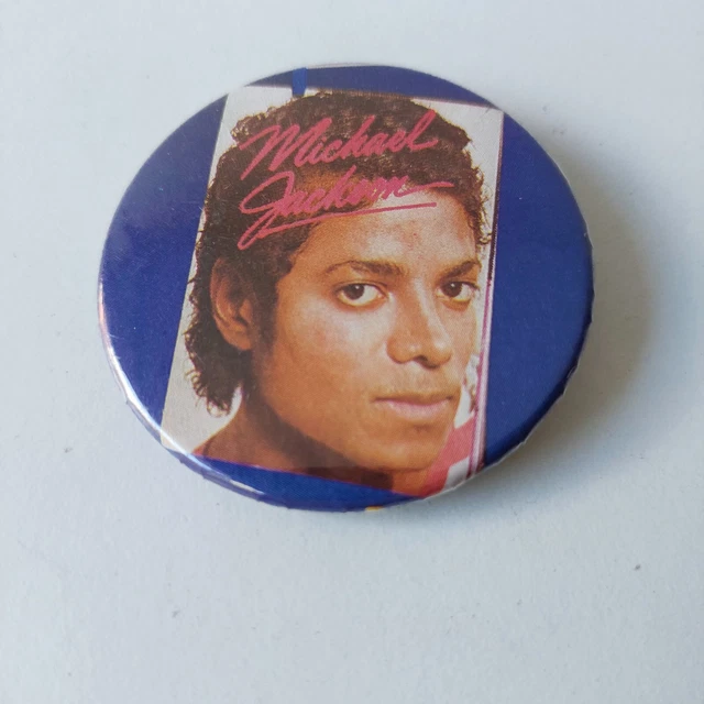 MICHAEL JACKSON ORIGINAL 1980's Rare Button Badge EUR 12,26 - PicClick FR