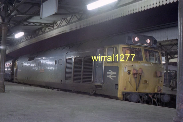 ORIGINAL RAILWAY PHOTOGRAPHIC negative Class 50 50047 at Bristol £2.50 ...