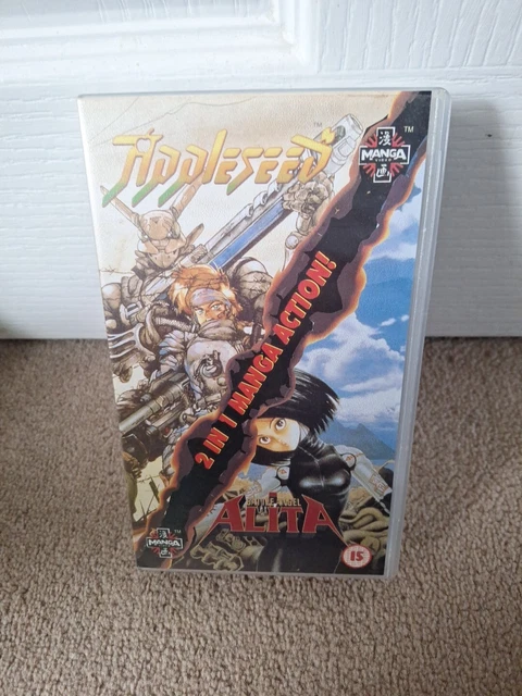 APPLESEED / BATTLE Angel Alita (Animated) (Dubbed) (VHS/SH, 1996) £10. ...