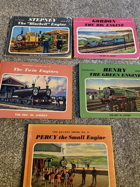 THOMAS THE TANK engine vintage books 1970s set of five £4.99 - PicClick UK