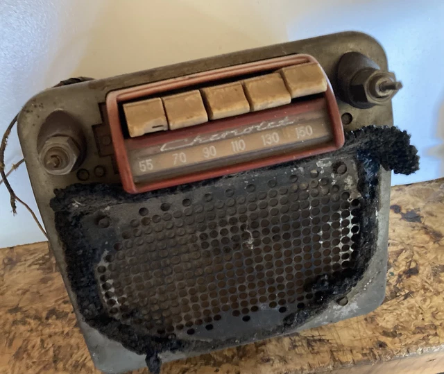 1947 1953 CHEVY Truck RADIO Original GM pickup panel suburban 48 49 50 ...