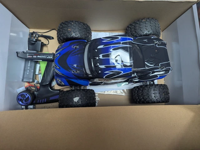 HSP HI SPEED 1/10th Scale Remote Control Monster Truck 2.4 Ghz + extra ...