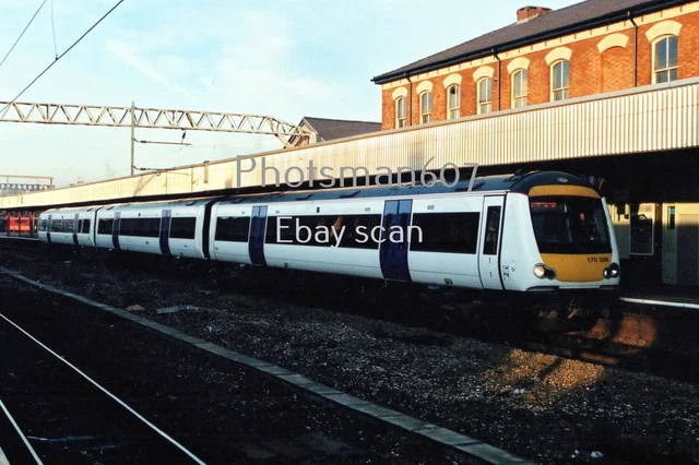 CLASS 170 CENTRAL Trains 170398, 3 car DMU, in White at Stockport £0.75 ...