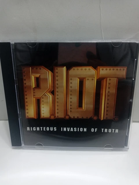 CARMAN - R.I.O.T. Righteous Invasion of Truth CD *RARE* 1995 Sparrow ...
