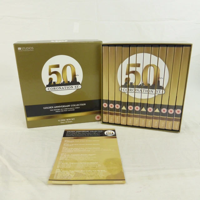 CORONATION STREET 50TH Anniversary Box Set 2010 ITV Studios £24.95 ...