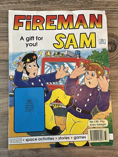 VINTAGE FIREMAN SAM Comic Book No.130 £10.99 - PicClick UK