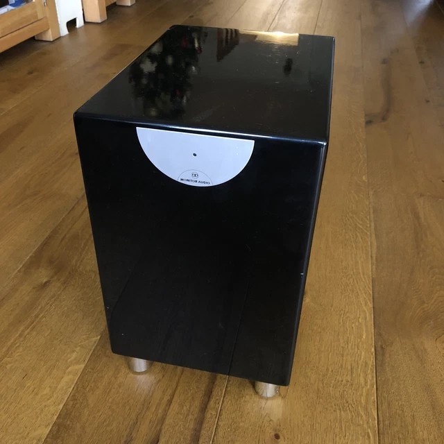 MONITOR AUDIO RADIUS 360 Powered Subwoofer Fully Working Black Gloss £ ...
