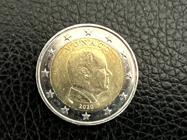 PIECE 2 euro MONACO 2020 PRINCE ALBERT EUR 2,10 - PicClick FR