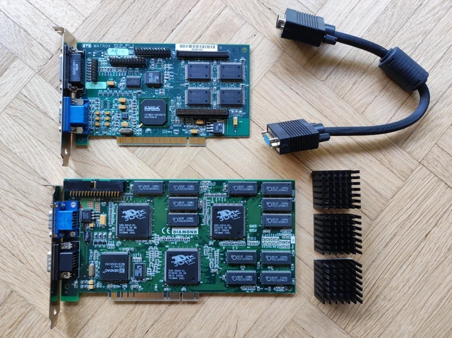 CARTE GRAPHIQUE 3DFX Voodoo2 Monster 3D 12 Mo Diamond VGA PCI SLI pour ...