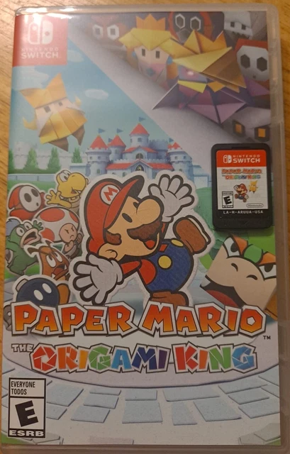 PAPER MARIO: THE Origami King - Nintendo Switch Case Artwork Game EUR ...