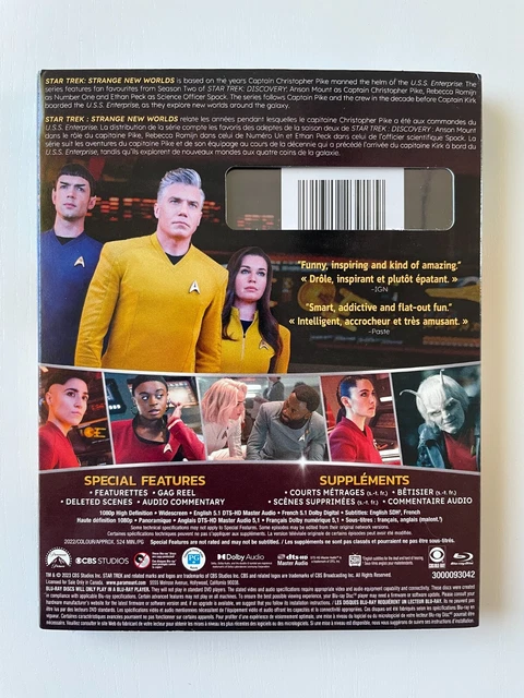 STAR TREK STRANGE New Worlds - Season 1 (Blu-ray, 2023) TV Series Boxset Sealed! $24.99 ...