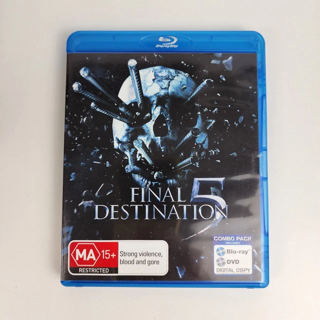 FINAL DESTINATION 5 Blu-ray + DVD Blu-ray 2011 Tony Todd Region B EUR 9 ...