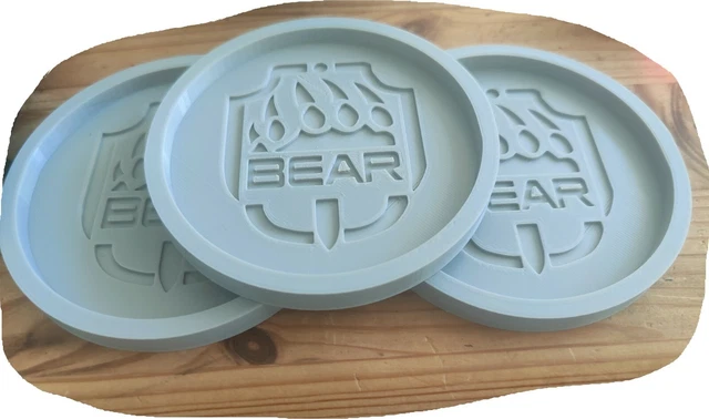 SOTTOBICCHIERI ORSO ESCAPE From Tarkov (singolare, dipingiti da solo ...