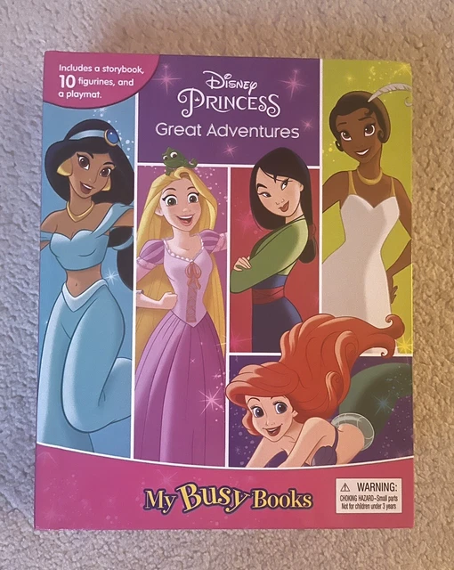 DISNEY PRINCESS GREAT Adventures My Busy Book by Phidal Publishing Inc ...