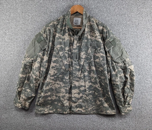 ORIGINAL HERREN US Army Kampfuniform taktisch digital tarnfarben Rip Stop Reißverschlussjacke M ...