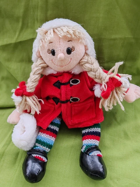 TESCO CUTE SMALL Emily doll chilly & friend approx 9” soft toy ...