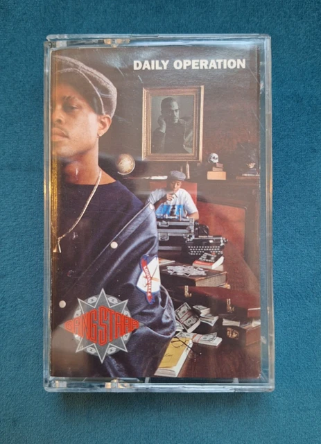 GANG STARR DAILY Operation UK original 1992 cassette v.good condition ...