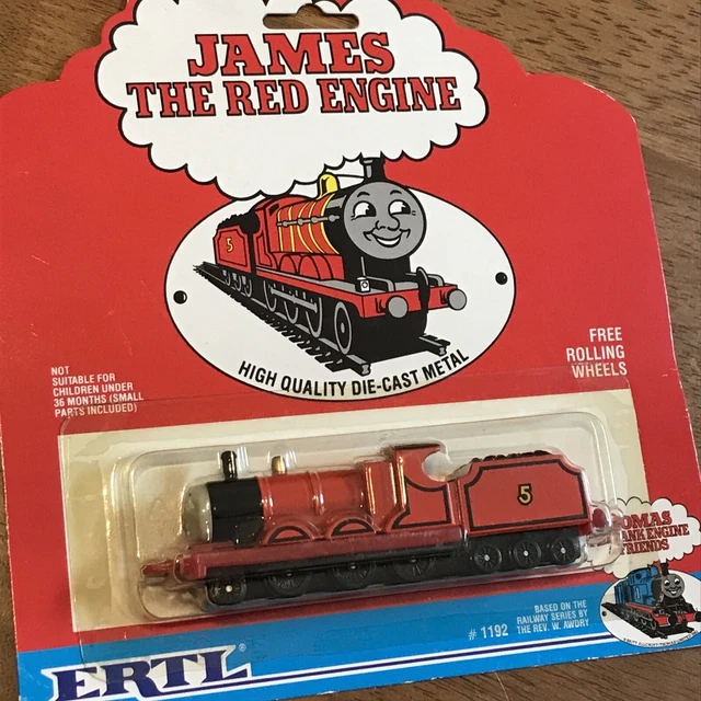 ERTL THOMAS THE Tank Engine & Friends Train JAMES New 1987 Cloud VGC ...