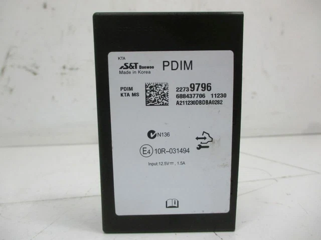 COMMANDE BLUETOOTH PDIM Interface Entheiratet Opel Meriva B 1.4 ...