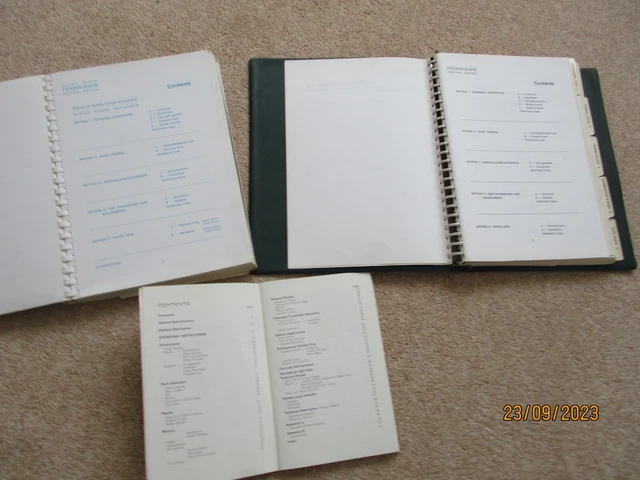 FERROGRAPH OPERATORS HANDBOOK/SERVICE Manual Series 7 and Maintce ...