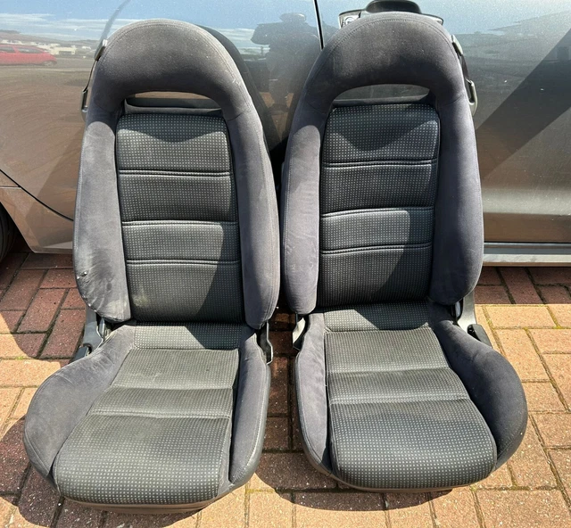 MAZDA RX7 FD3S OEM Late Suede Front Seats (Driver + Passenger) Kit Car ...