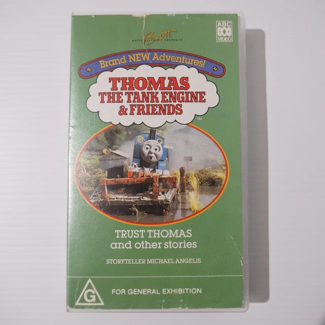 THOMAS THE TANK Engine & Friends - Trust Thomas VHS PAL ABC Kids £17.54 ...