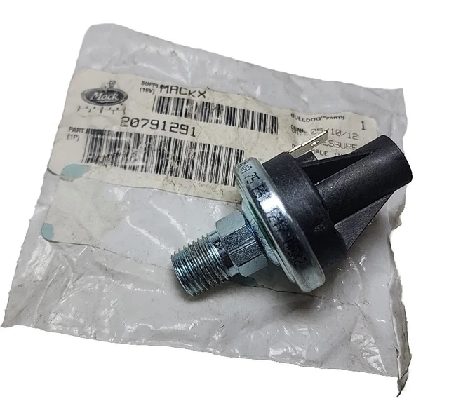 GENUINE OEM MACK Pressure Switch 20791291 low air brake press warning ...