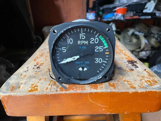 C668016-0107 CESSNA 310 Tachometer RPM $416.73 - PicClick CA