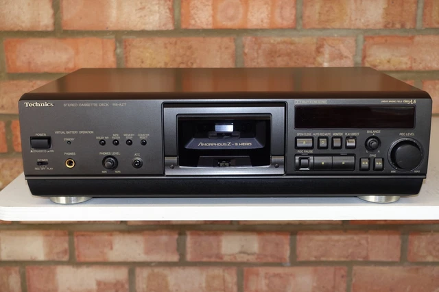 TECHNICS RS-AZ7 AMORPHOUS Z 3-Head Cassette Deck - Working but Needs ...