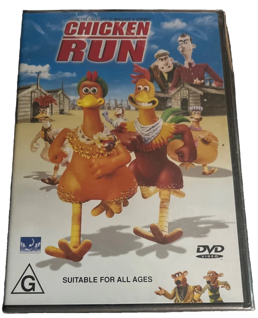 CHICKEN RUN Children Family Comedy Animation Brand New Sealed Region 4 ...