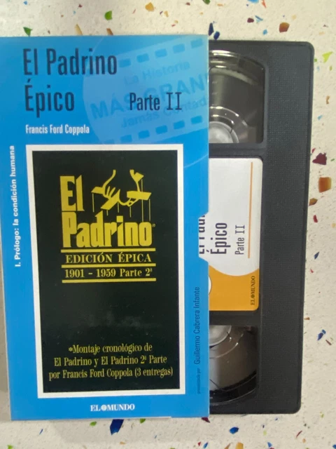EL PADRINO PARTIE II VHS Film Edition Epica Frances Ford Coppola EUR 9 ...