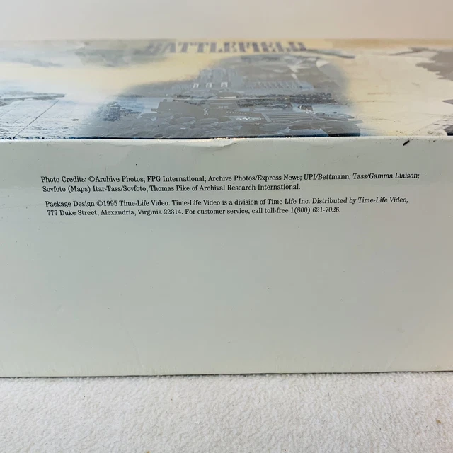 BATTLEFIELD TIME LIFE VHS 12 Video Tape Box Set 1995 War Series - New ...