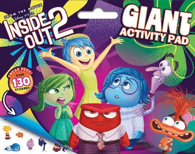 INSIDE OUT 2: Giant Activity Pad (Disney Pixar) livre de poche EUR 17 ...