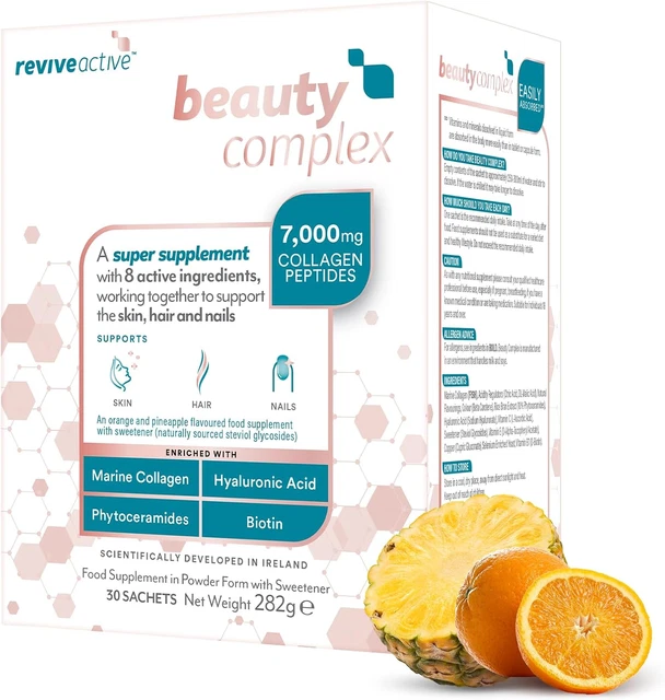 BEAUTY COMPLEX COLLAGEN Super Supplement by - 8 Active Ingredients to ...