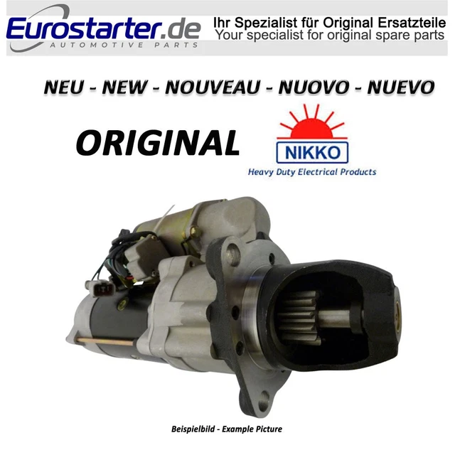 1***DÉMARREUR NOUVEAU ORIGINAL Nikko Oe-Ref. 0-61000-0370 Pour Cummins ...