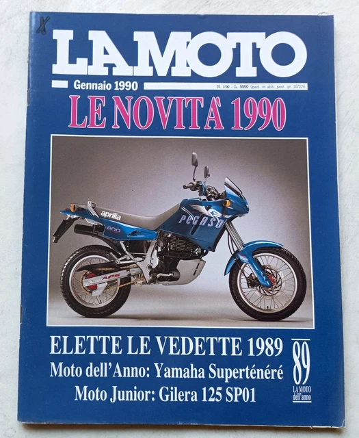 RIVISTA LA MOTO - Aprilia Yahama Superteneré Gilera 125 SP01 - N.1 ...