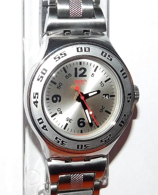 SWATCH IRONY NABAB "Amore Furioso" Yns 414 Edelstahl Top Neuwertig EUR ...