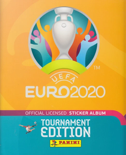 PANINI STICKER FOOTBALL European Championship Euro 2020 tournament 2021 ...
