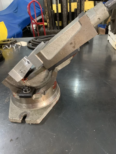 UNIVERSAL VISE 2 Way Compound Tilting Angle Swivel Base Machine Vise ...