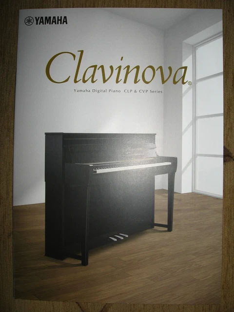 YAMAHA CLAVINOVA DIGITAL Piano CLP & CVP Series catalog - catalog only ...