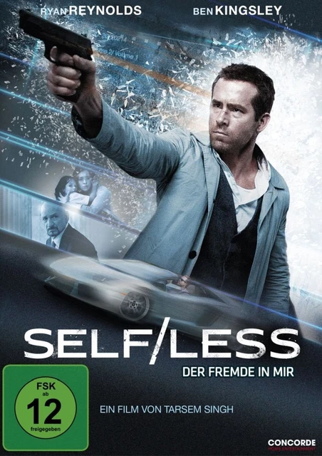 SELF/LESS DVD RYAN Reynolds Ben Kingsley Action Thriller EUR 1,95 ...