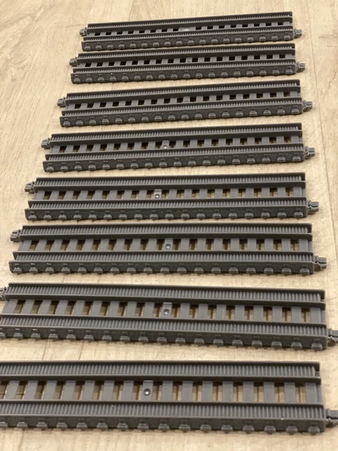 THOMAS & FRIENDS Trackmaster 8x straight train track pieces £0.99 ...