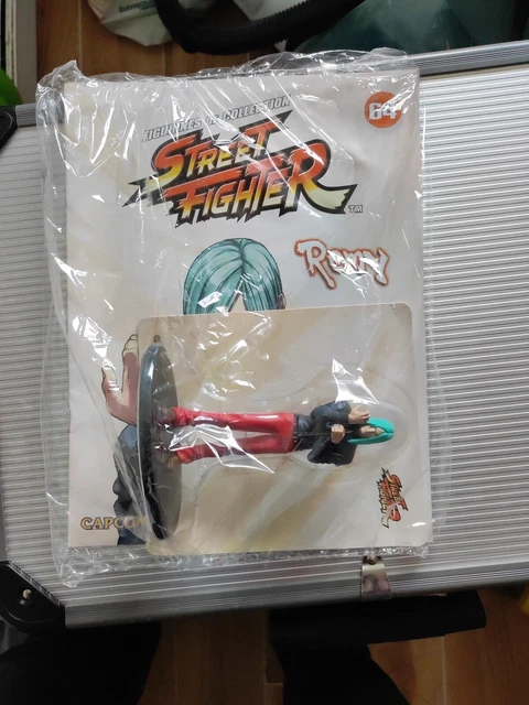 FIGURINE RESINE STREET FIGHTER CAPCOM - altaya # 64 - REMY + fascicule ...